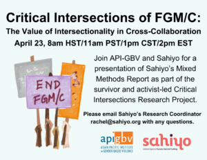 Critical Intersections of FGMC The Value of Intersectionality in Cross ...